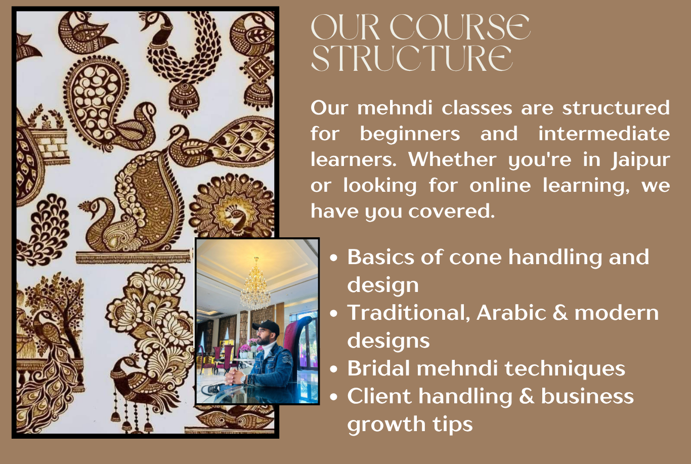 Learn from Best Mehndi Artist in India |mehandi-classes in jaipur ...